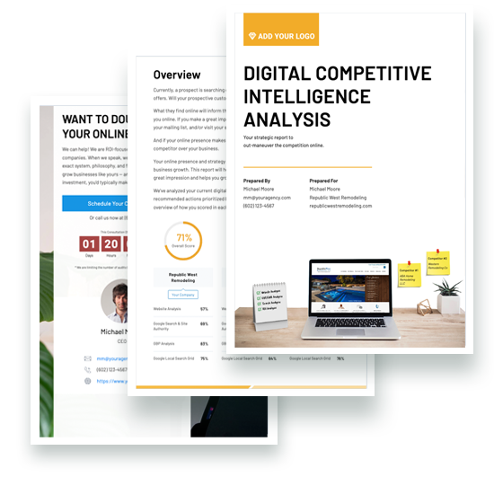 Digital Competitive Intelligence Analysis Audit Report - Free Sample